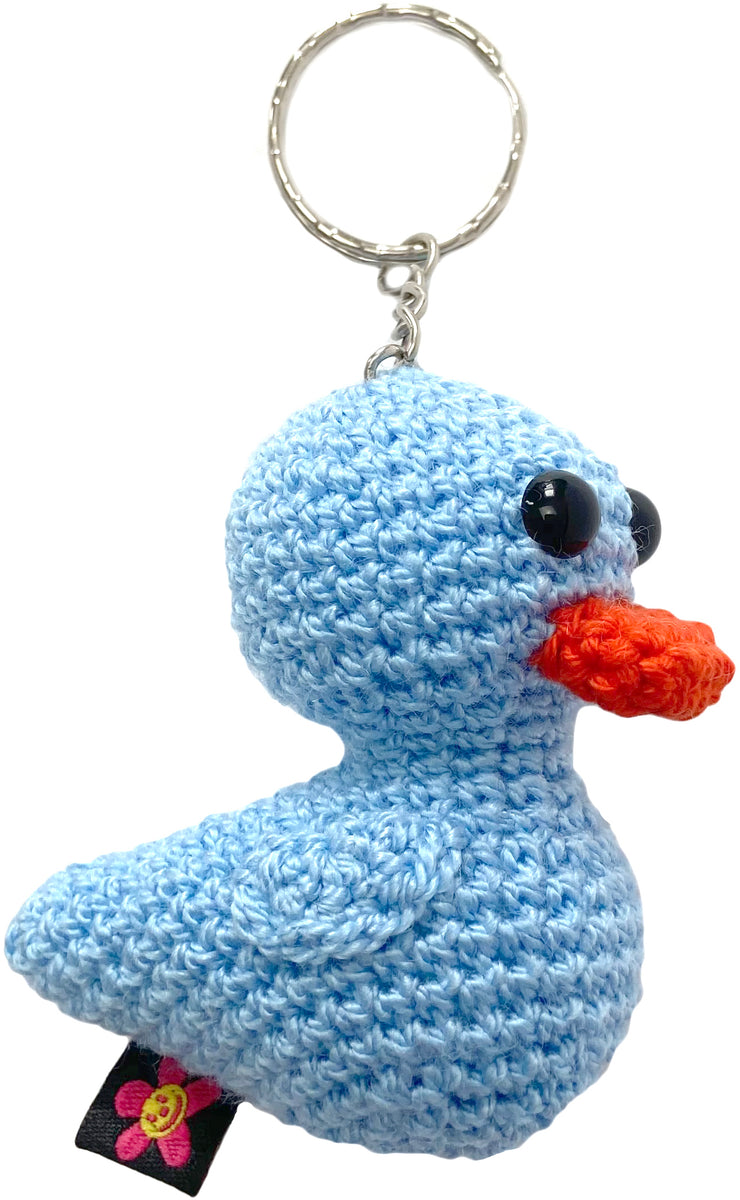 DUCKY KEYCHAIN- BLUE – STAHL KNIT